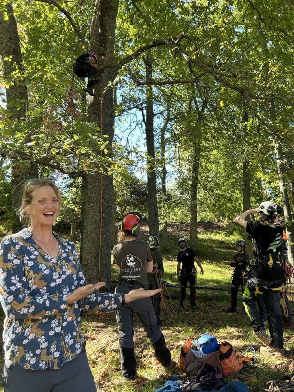 Qualified arborist supports women in tree care | Primary ITO