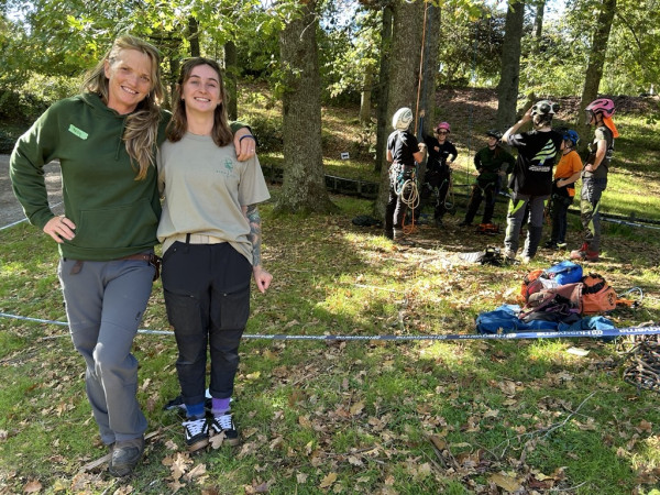 Qualified arborist supports women in tree care | Primary ITO